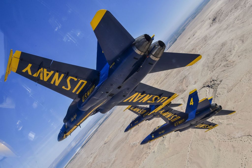 Display Teams; The Blue Angels - Travel Radar