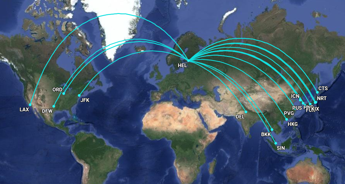 100 Destinations In 2022: Finnair’s New Network Expansion - Travel Radar