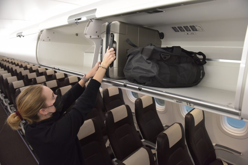 The first A320neo with the Airspace Cabin delivered to SWISS