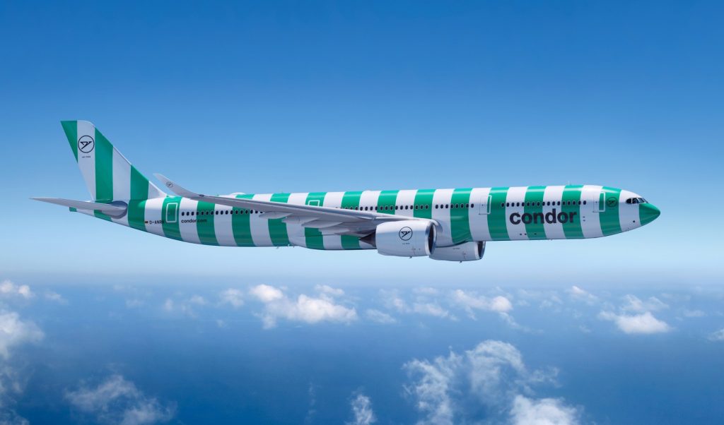 Condor Adopts Stripy "Bath Towel" Livery - Travel Radar