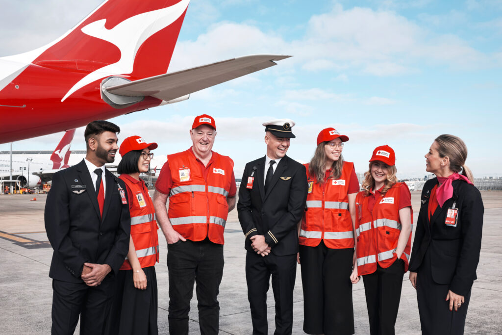 Qantas Unveils New Three-Year Partnership With Australian Red Cross ...