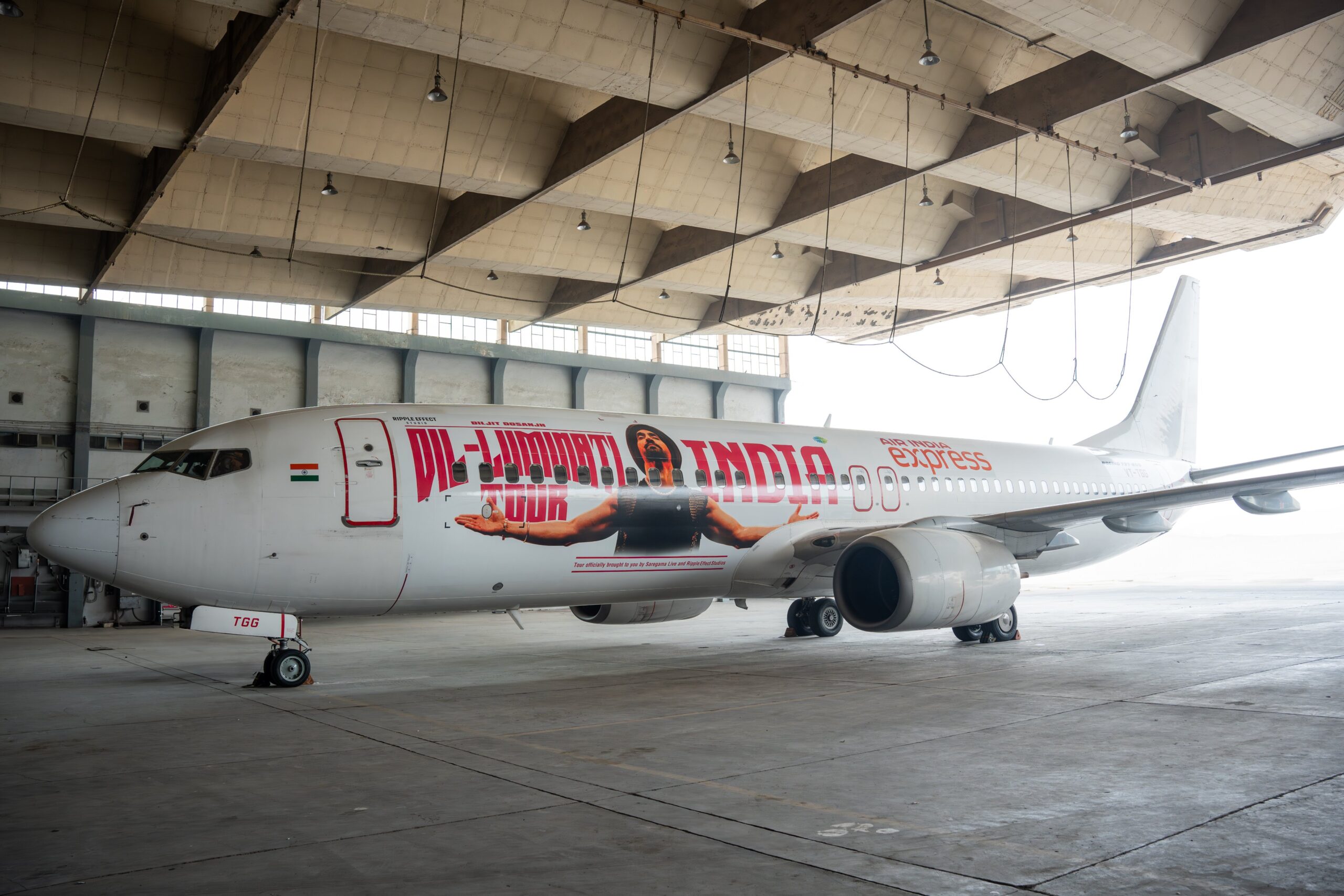 Air India unveils special livery for Indian singing sensation - Travel ...