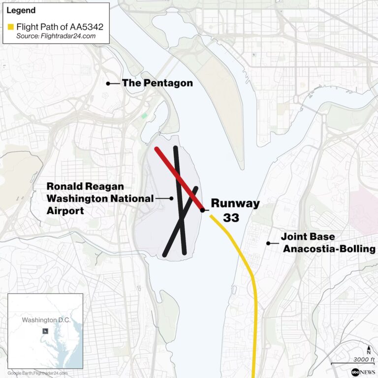Fatal plane crash in Washington DC: Latest Breaking News - Travel Radar ...